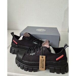 Palladium | Shoes | Palladium Platform Sneakers Womens 75 Med Black ...
